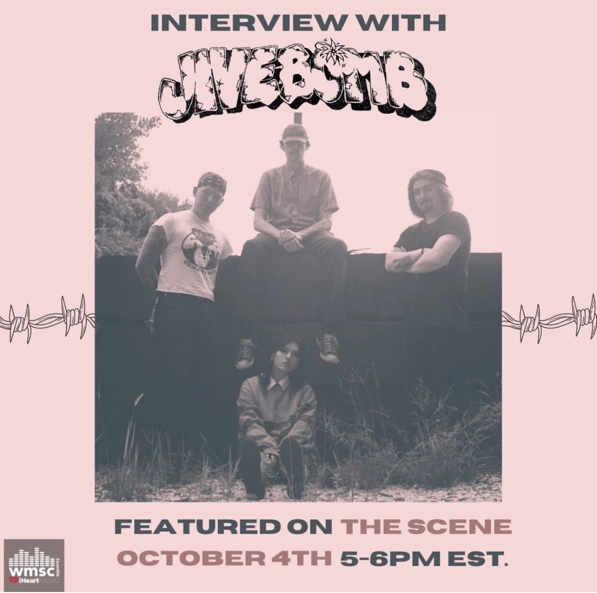 Interviews with Scowl and JIVEBOMB - WMSC 90.3 FM